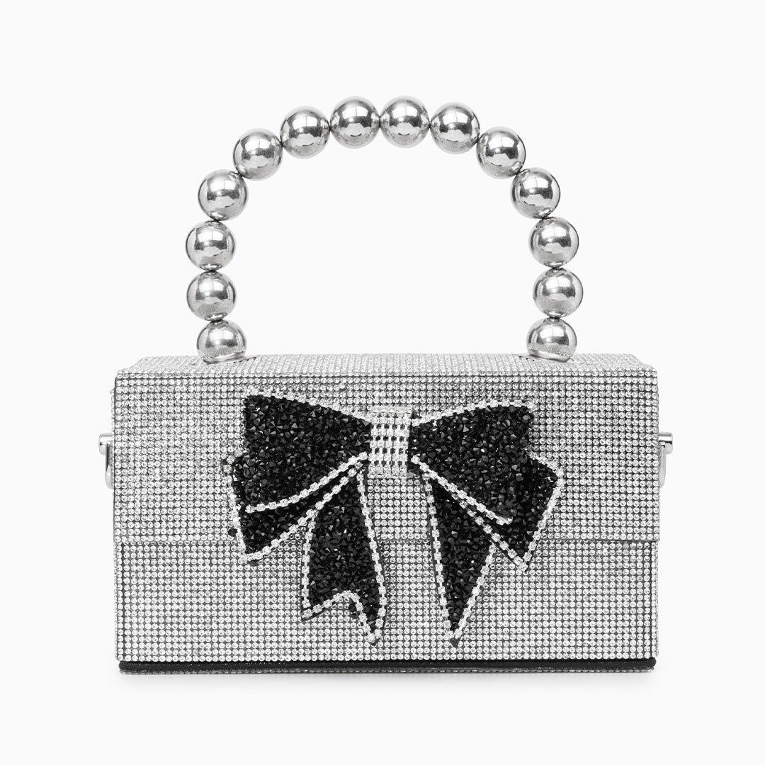 Celia Pearl Chain Bow Bag – BioBeautify